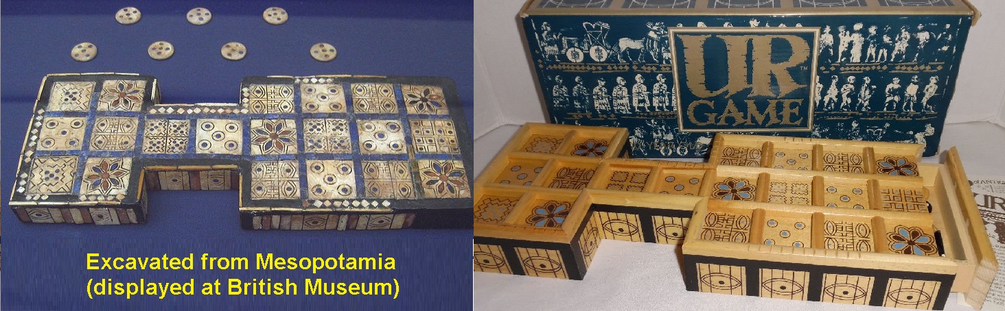 UR OF ANTIQUITY – How to Play the Royal Game of Mesopotamian Sumerians ...